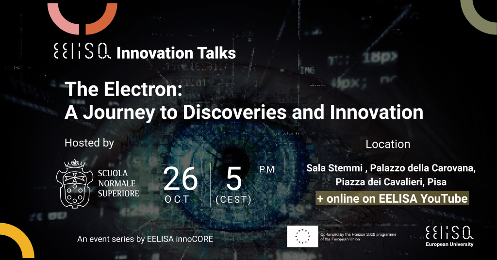 Innovation Talk session#4 - The Electron: A Journey to Discoveries and Innovation — EELISA